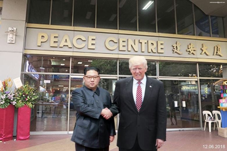 .: Donald Trump n Kim Jong Un Singapore Summit 2018