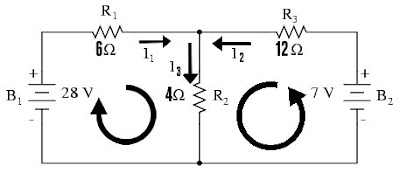 The World Through Electricity: Calculation of Kirchhoff Voltage law