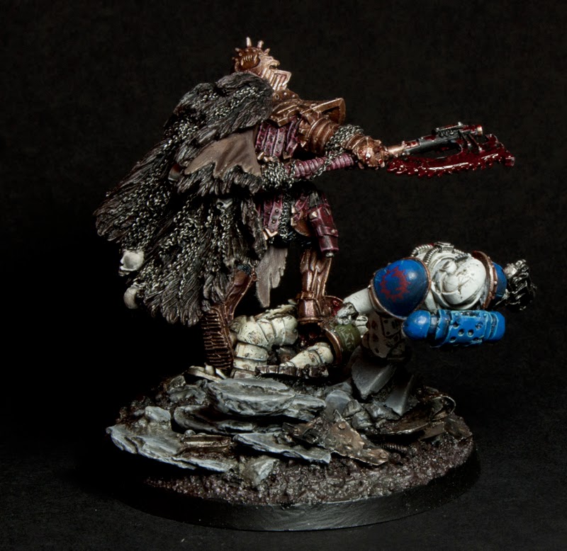 Mengel Miniatures: PAINTING: Angron Finished!