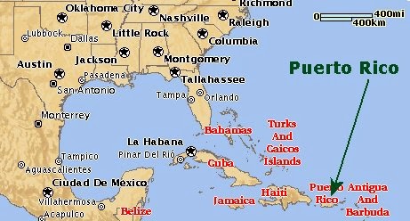 Time zone map usa puerto rico - sekake