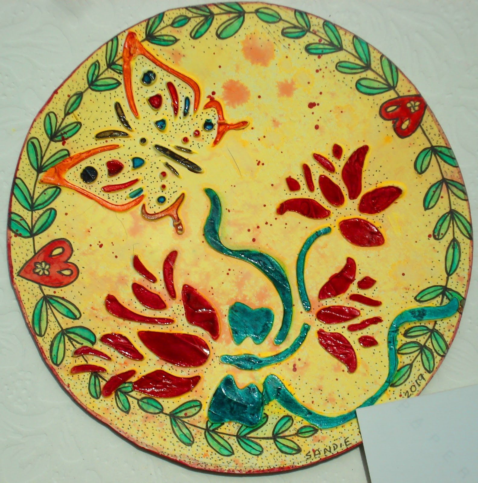 Mail me some art: ROUND ART #3 - Part 2