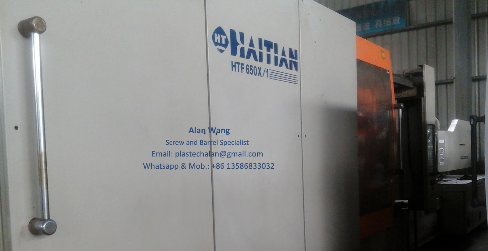 Haitian injection screws, screw tips, barrels, cylinders, nozzles and ...