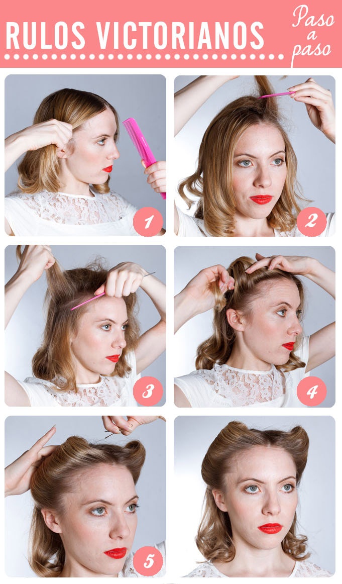 Peinados bonitos: Cómo hacer unos rulos victorianos