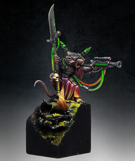 Steel Demons Blog: Skaven Warlock Engineer - 28mm