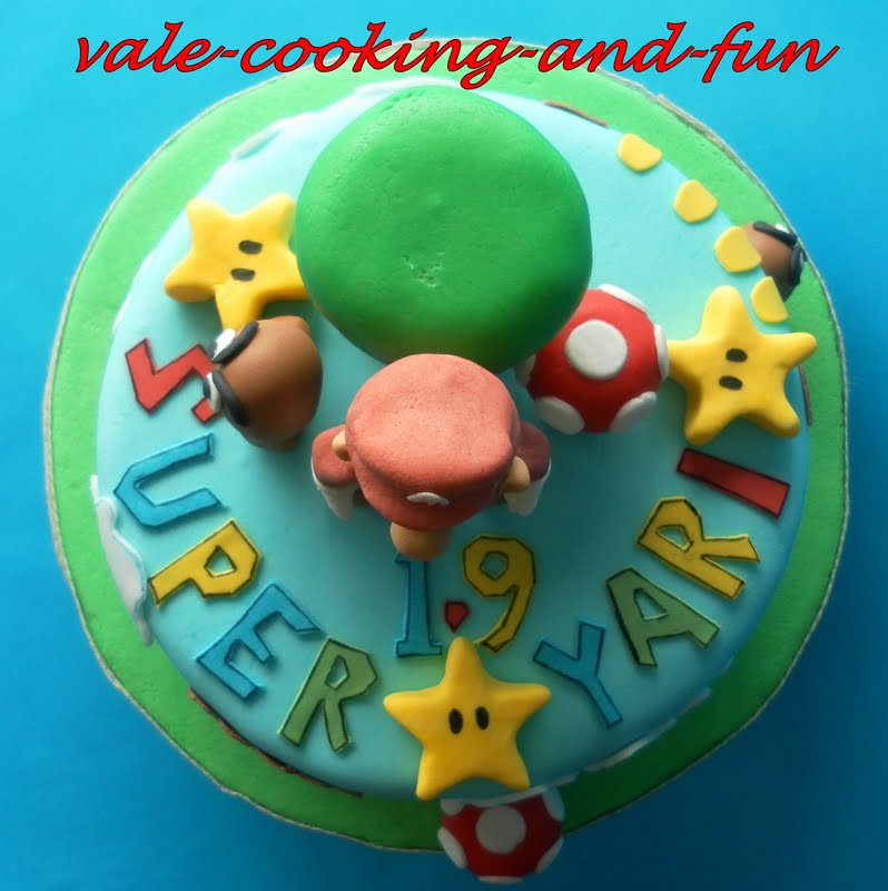 Cooking & Fun by Valentina: Super Mario Torte/ Торта Супер Марио