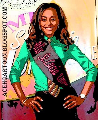 PICTURE: Miss Universe 2011~Joy-Ann Biscette Cartoon