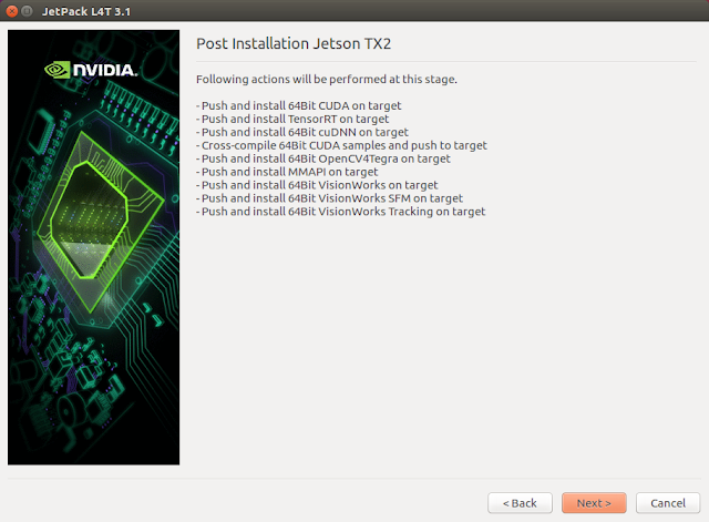 How to install JetPack 3.1 on Nvidia Jetson TX2 | My Public Notepad