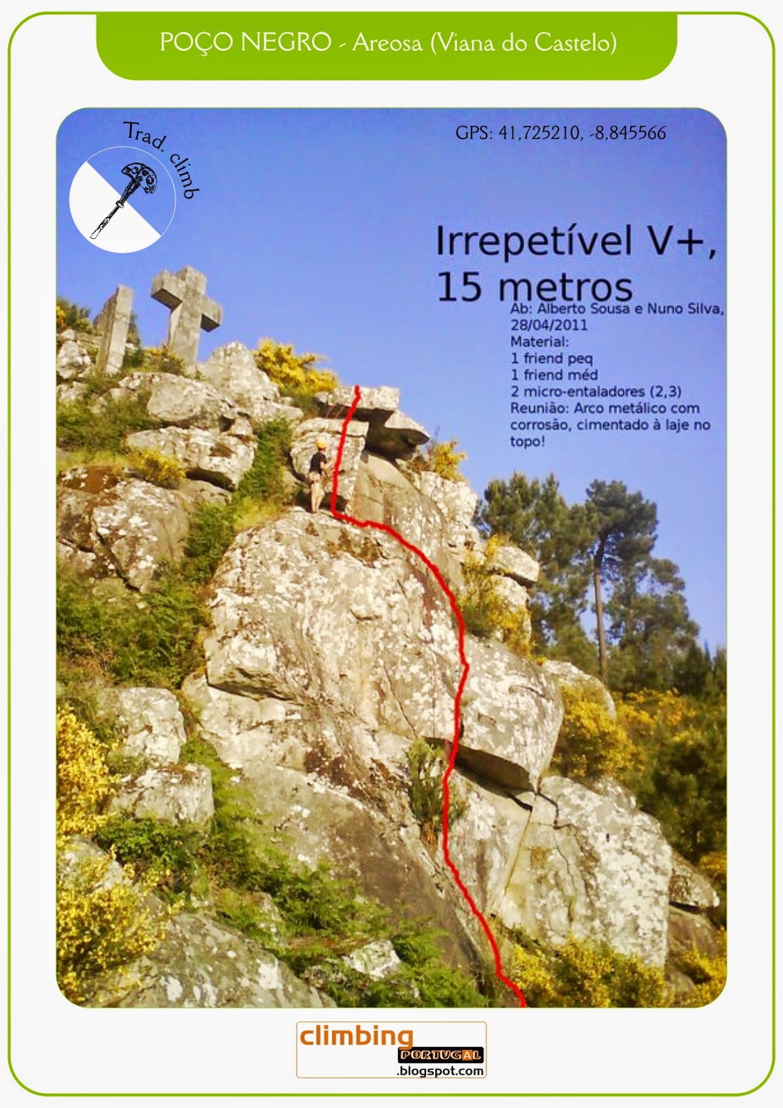 CLIMBING PORTUGAL: POÇO NEGRO - Areosa (Viana do Castelo)