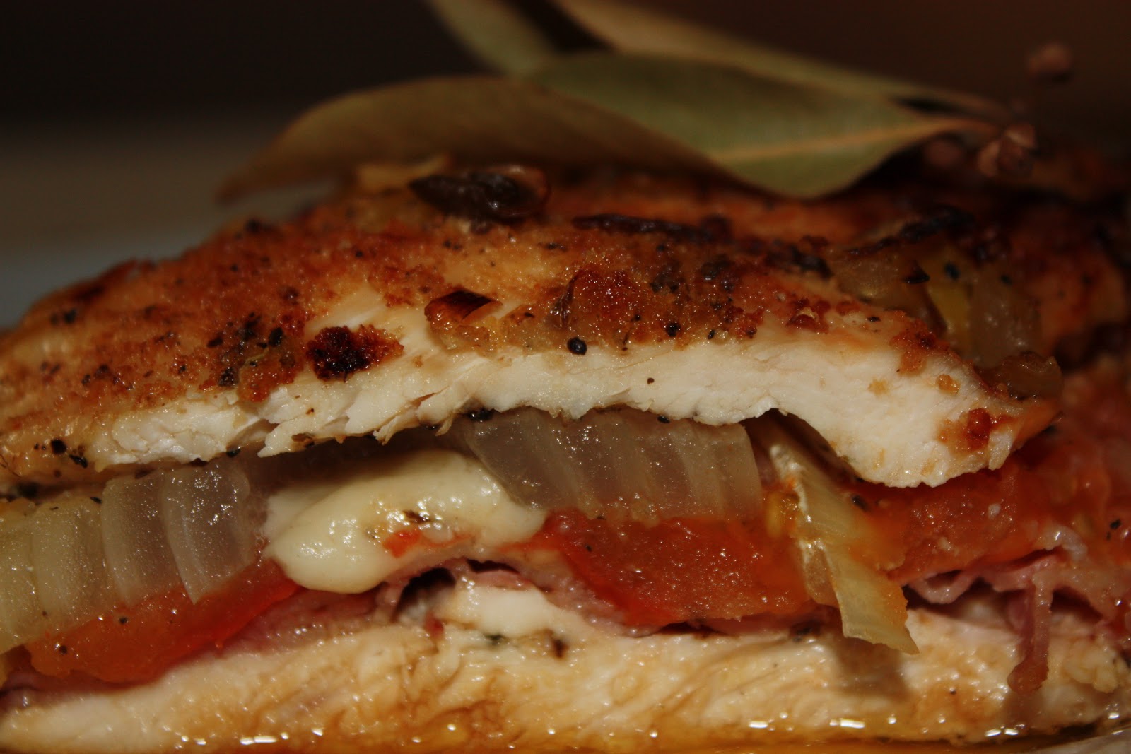 el bodegón de la gula: Cachopo de pollo mancillado