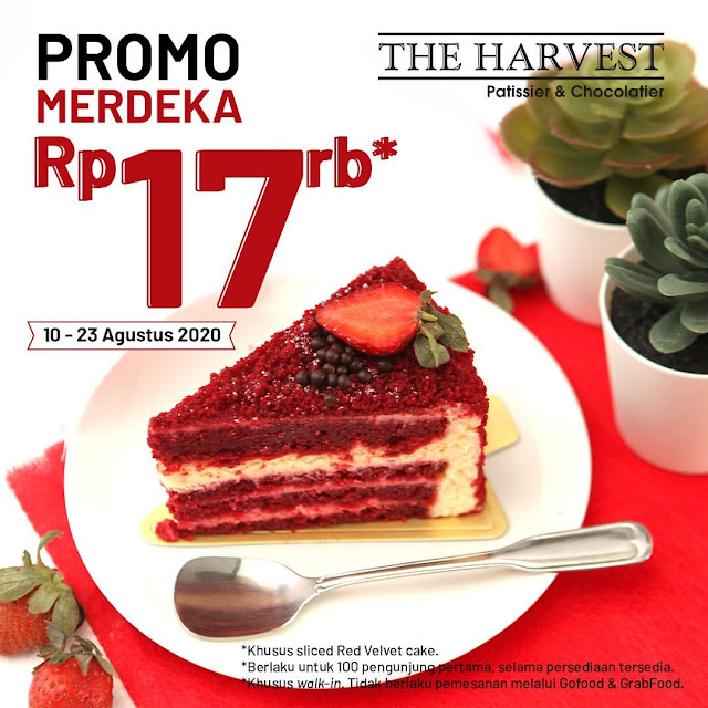 Promo The Harvest Terbaru Special Price Slice Cake Rp17.000