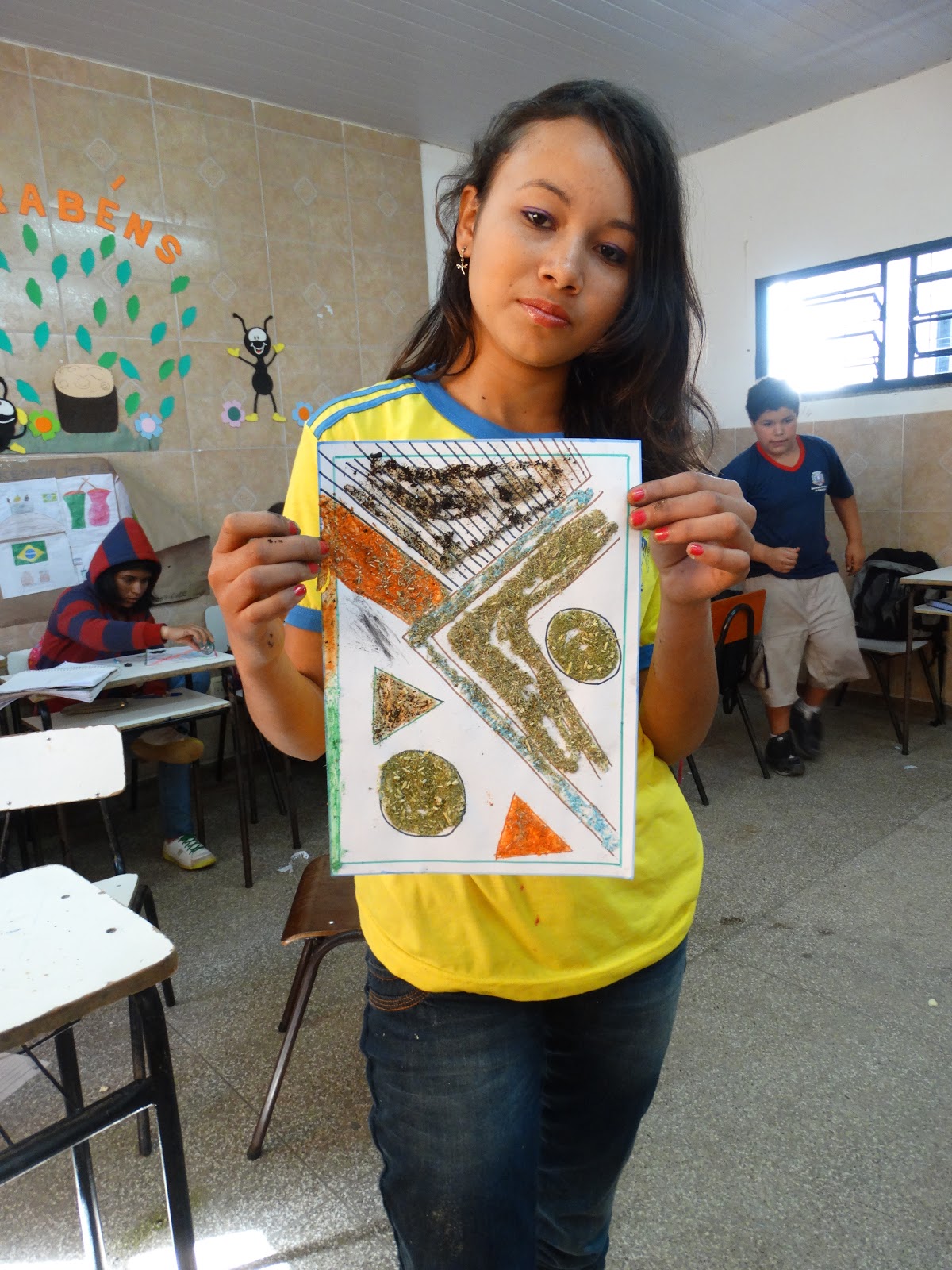 ESCOLA MUNICIPAL JARDIM IVONE: Professora Ester - Trabalhos de Arte na ...