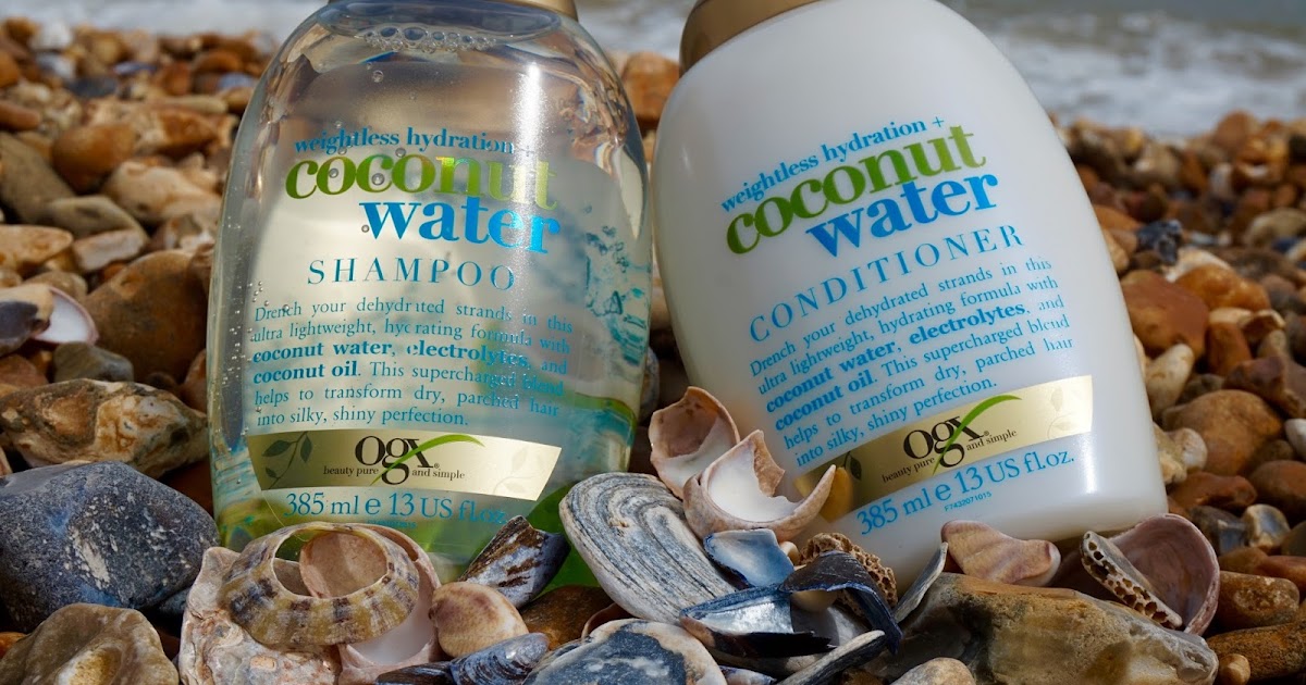 New Coconut Water Shampoo