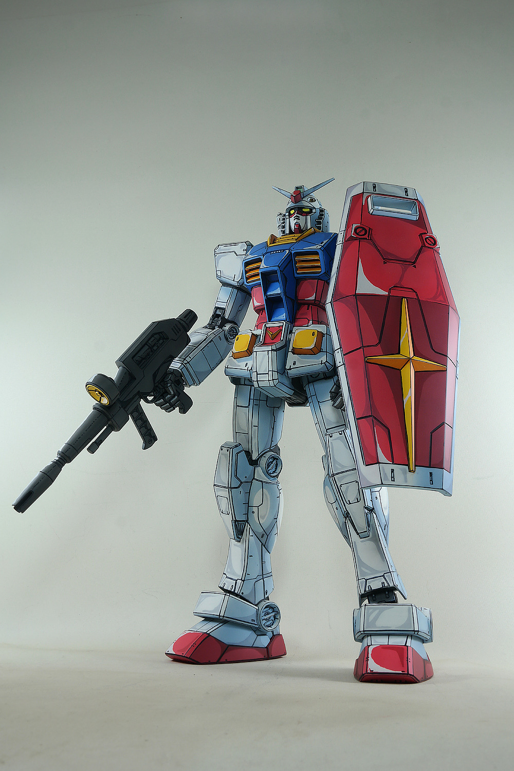 Gundam Family: 1/48 RX-78-2 Gundam [Anime Colors Ver.] Painted Build