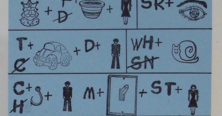 StampOwl's Studio: Rebus - Things that are Blue