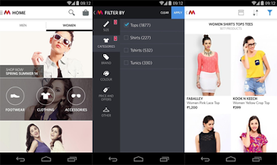 Myntra: Now Exclusively On Mobile App ~ Total Stylish