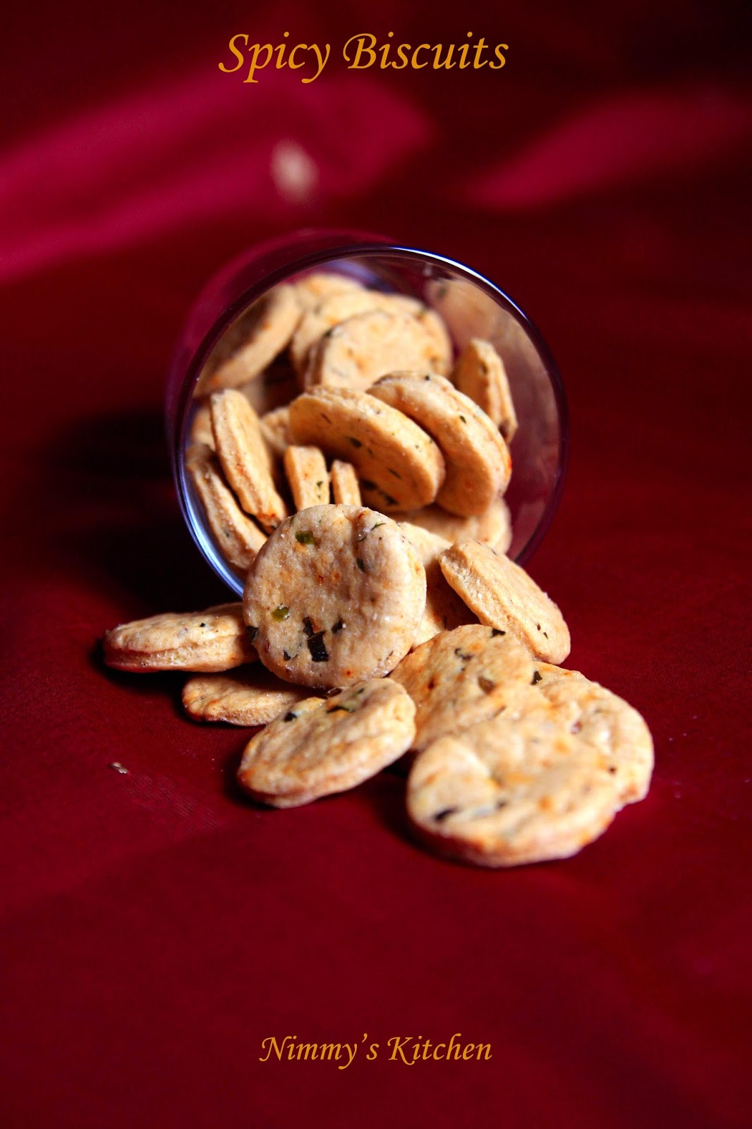 Nimmy's Kitchen: Spicy Biscuits