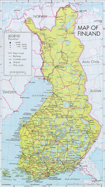 MAPS OF FINLAND