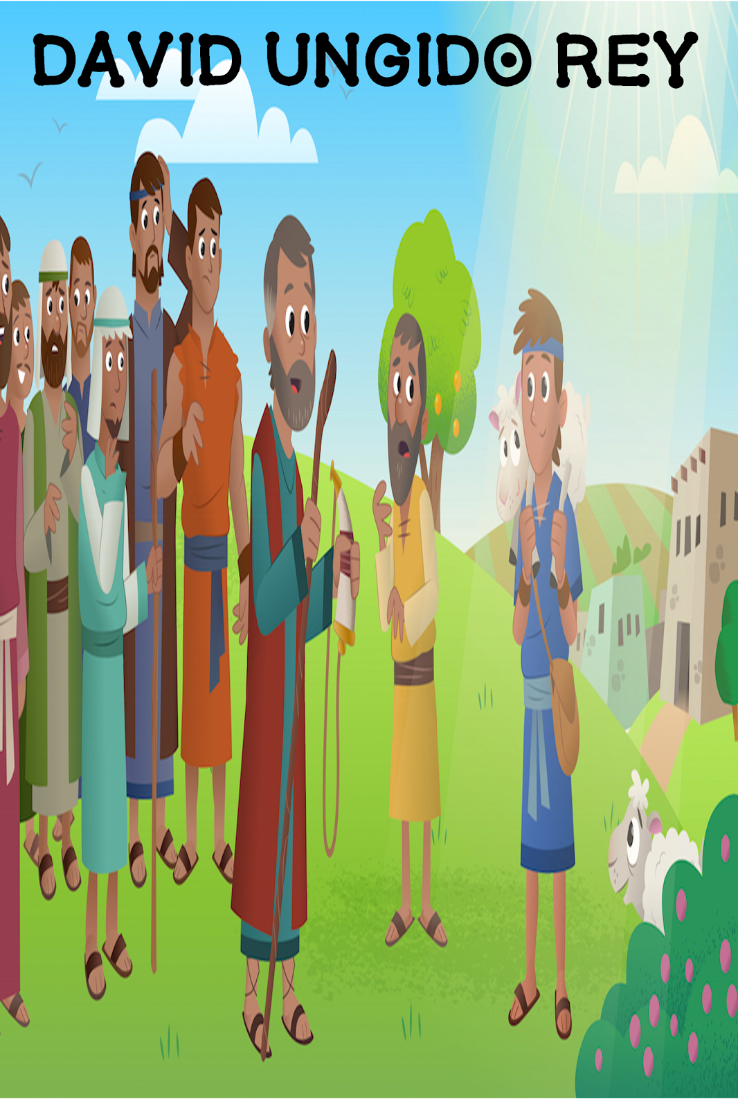 SELVA BELLA: GIGANTOGRAFIA DAVID ES UNGIDO REY