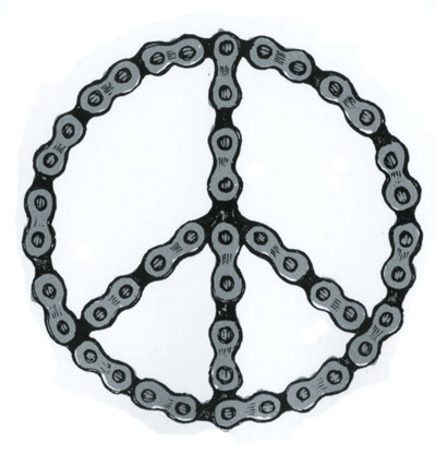 Aventurasenunabiciplegable: 30 de enero "Bike & Peace"