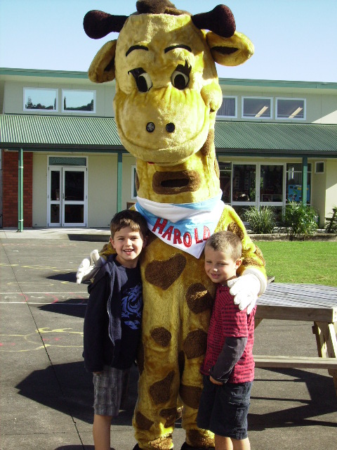Super Six: Harold the giraffe from the Life Education Trust