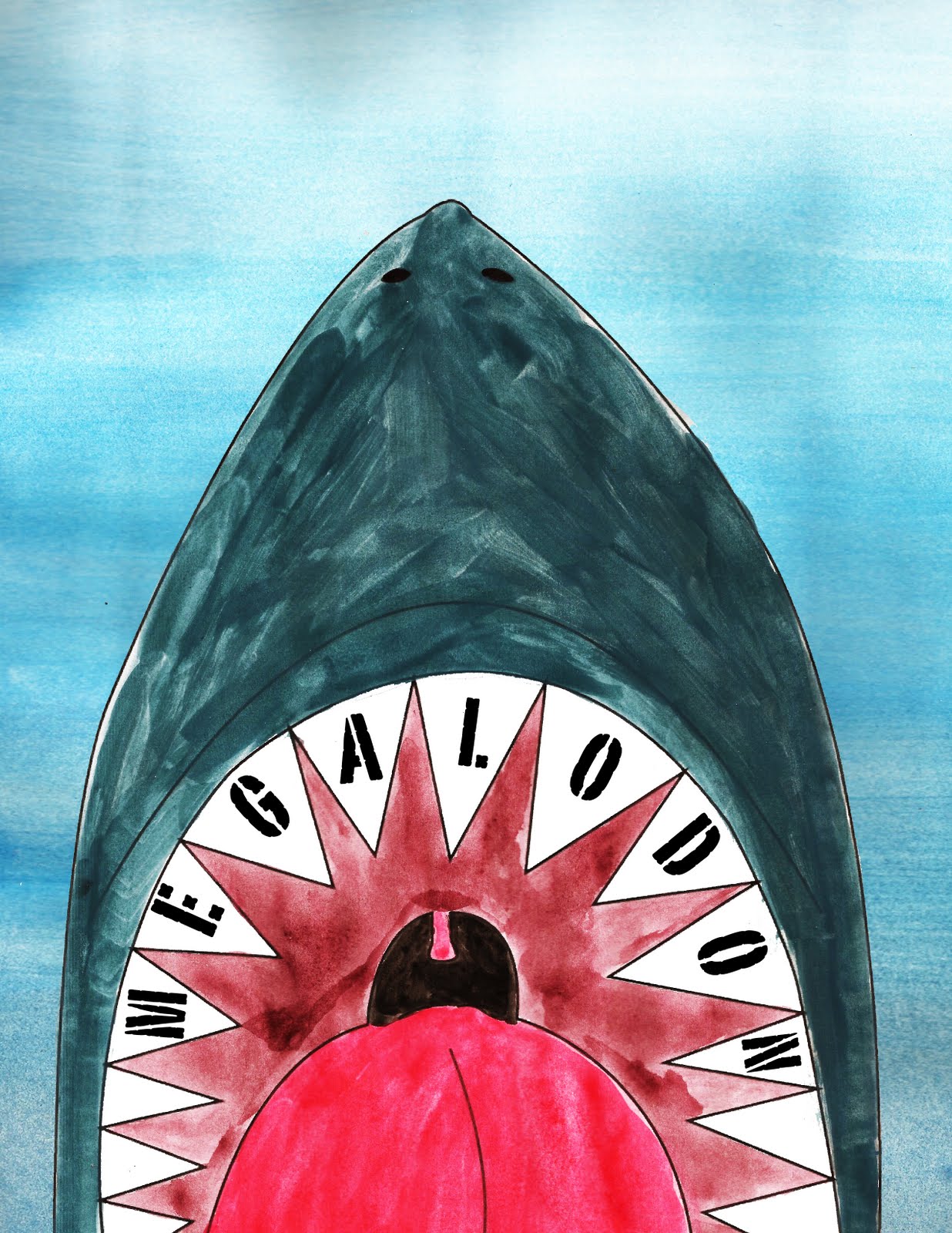 The World Of Ian Reid: MeGaLoDoN PoStEr