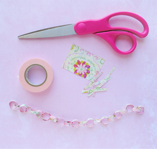 zakka life: DIY Mini Paper Chain