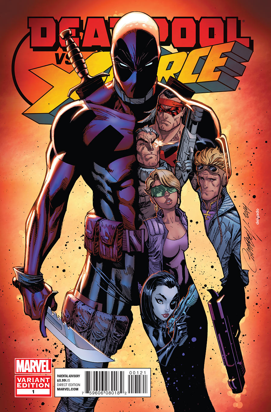 nolanwoodard.com: "Deadpool vs X-Force" #1
