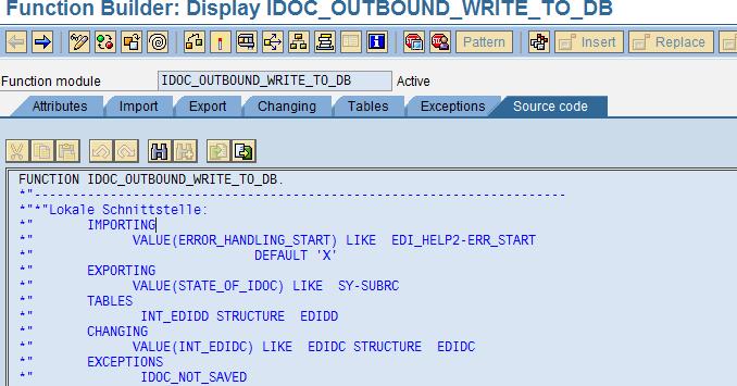 Sapandedi Idoc Outbound Write To Db Another Function Module For Creating Outbound Idocsmodule