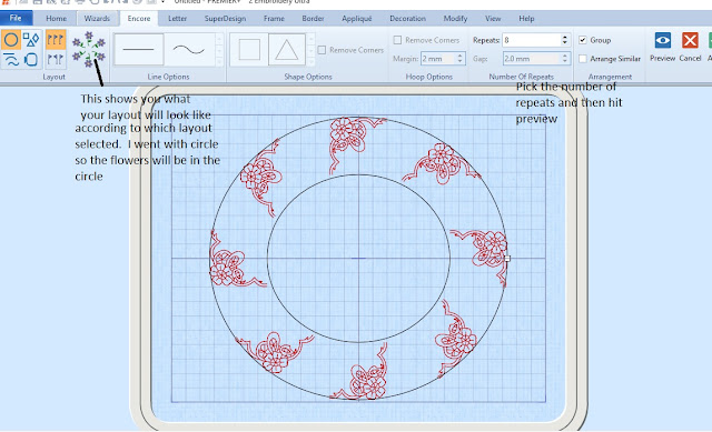 Girls in the Garden: Pfaff Premier +2 Embroidery Ultra Software
