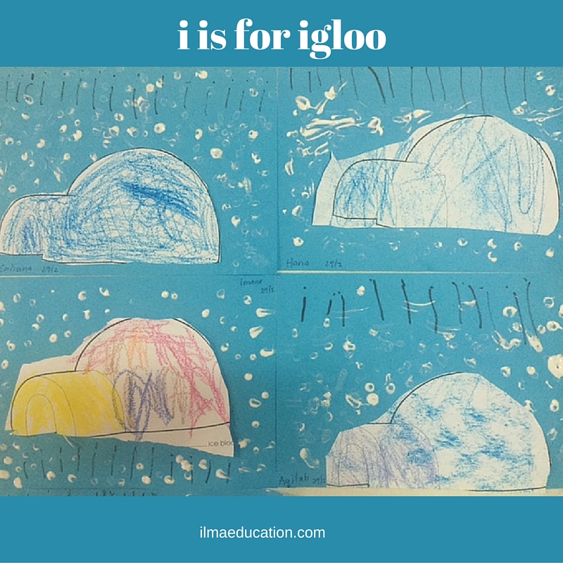 ILMA Education: Letter i Phonics Craft Activity