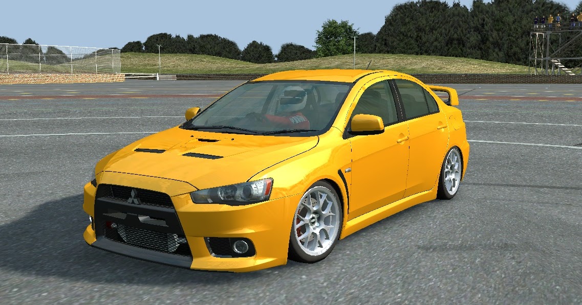 LFS MODS BR: XR - Mitsubishi Lancer Evolution X GSR 2008 - By: LucasMods
