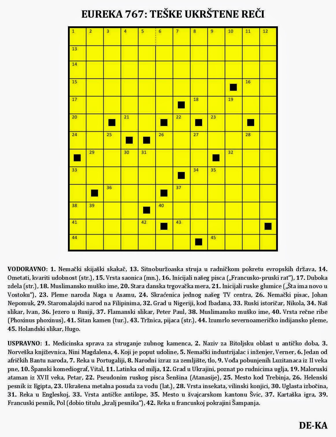 ENIGMAGIKA: Tvrd je orah voćka čudnovata...