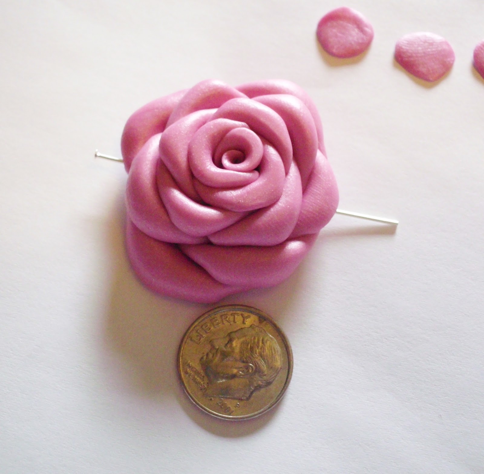 Secret Solace Supplies: Polymer Clay Rose Tutorial