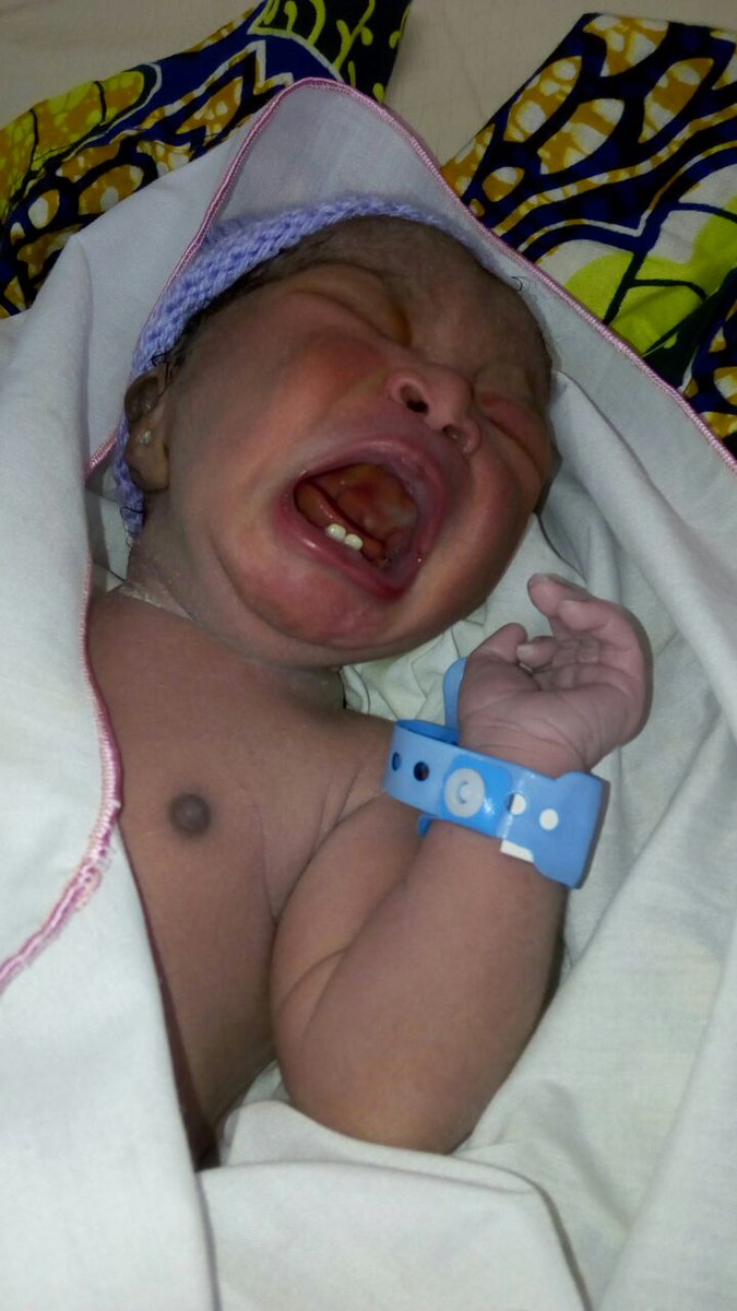 VERY SHOCKING CHILD? New baby girl born with full teeth - Faaji ...