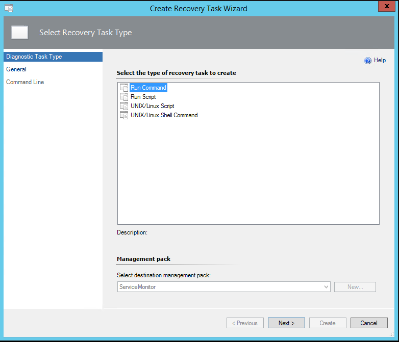 Jim Moldenhauer's Tech Blog: SCOM 2016 - Monitor & Recover a Service