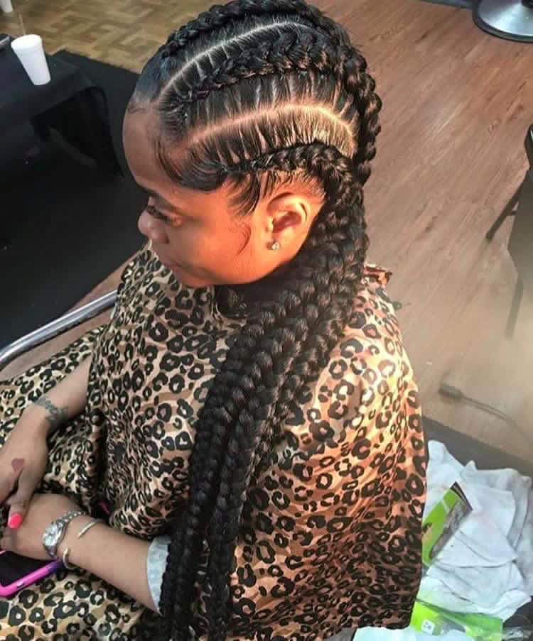 Trending Cornrow hairstyles