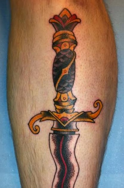 Tattoo On Tibia | TatouagesGif
