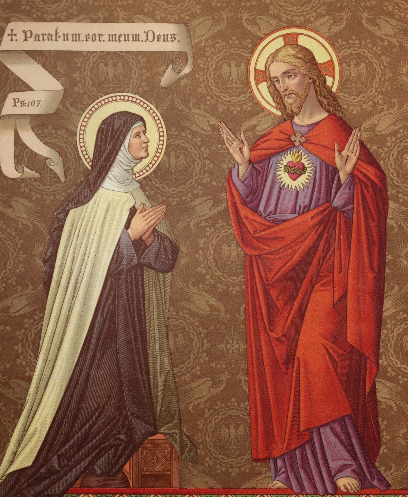 Pale Ideas - Tradição Católica!: Sta. Margarida Maria Alacoque