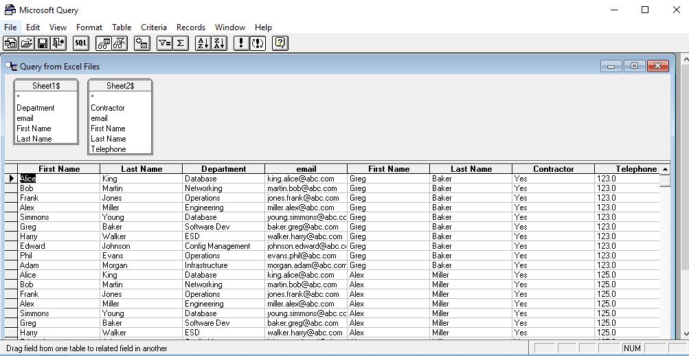 How to Merge data from Two Spreadsheets based on a common attribute