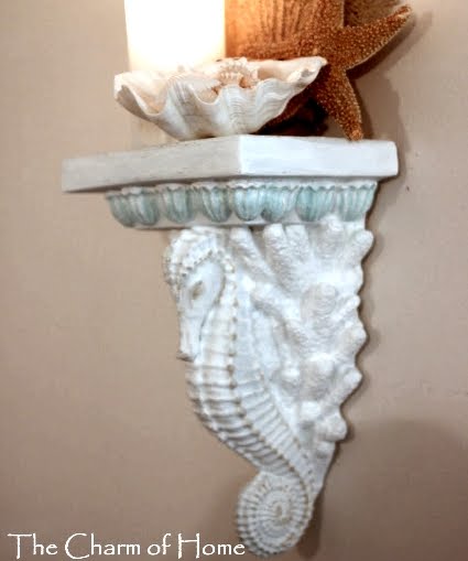 Wall Sconce Shelves to Display Collections