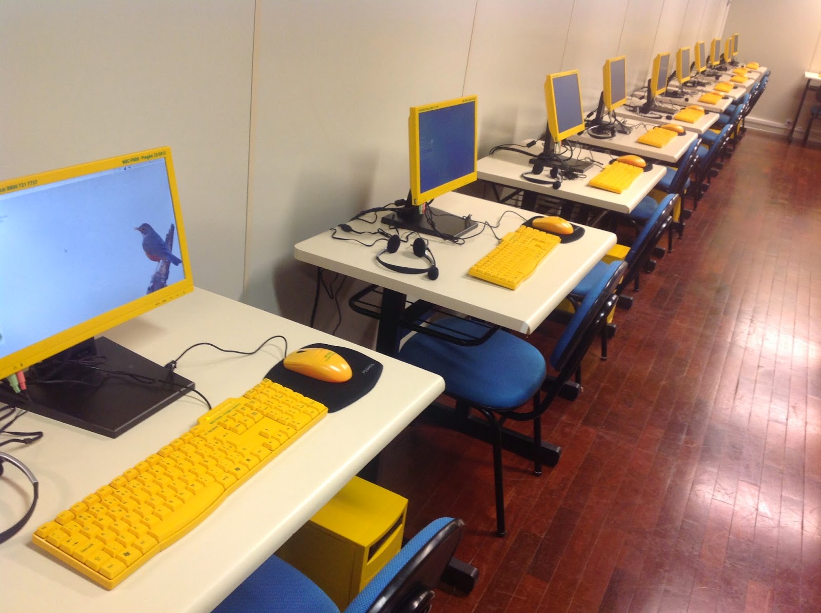 Novo laboratório de informática