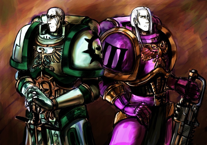 Children of the Emperor! Death to his Foes!: Artwork of Fulgrim with ...