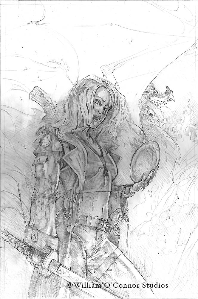 William O'Connor Studios: W.I.P. Dragonward