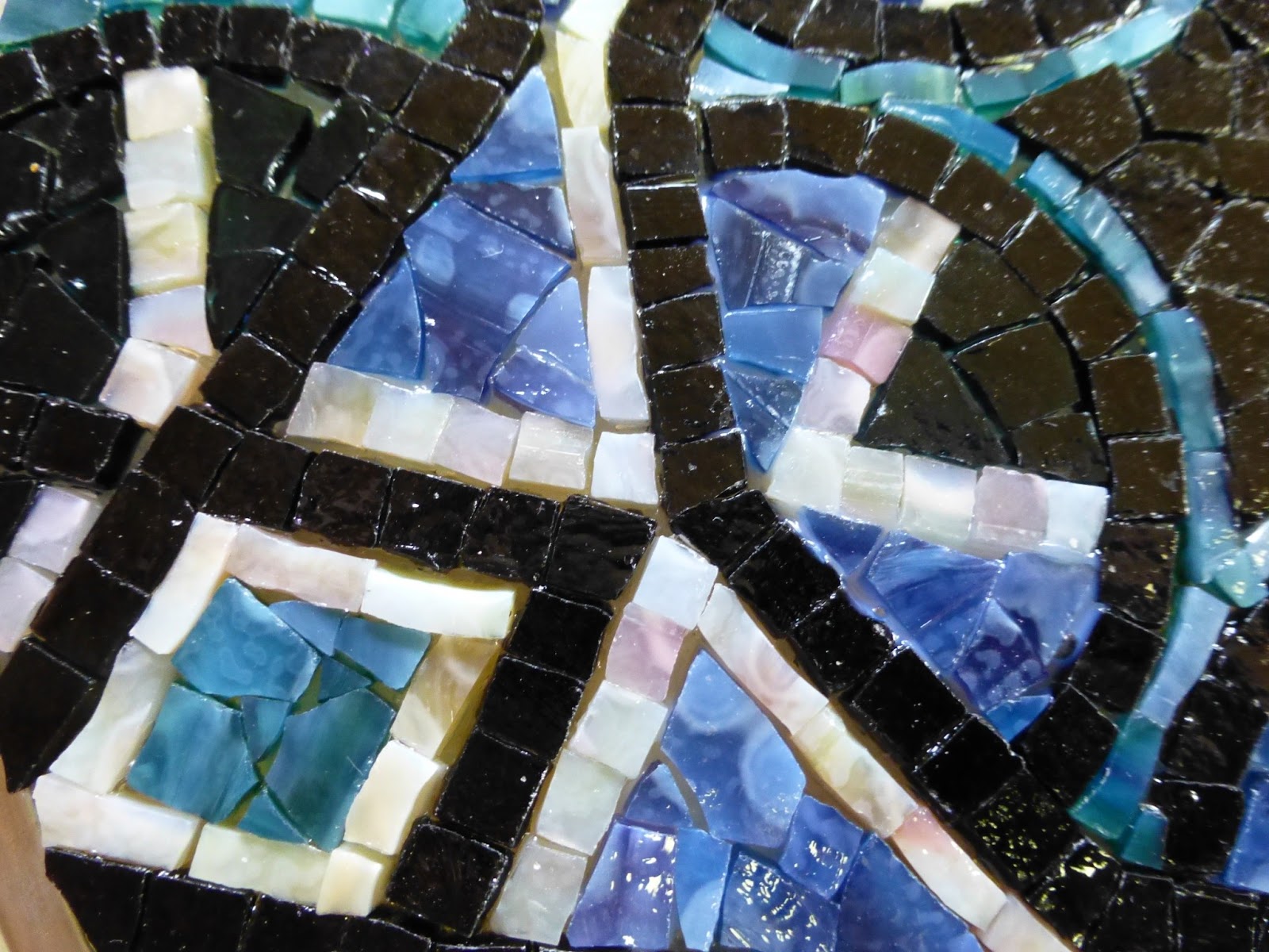 Tumbling Tesserae: My Glass on Glass Mosaic Mandala Process