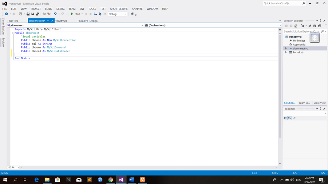 Visual Basic 2012 connecting MySQL Database ~ Klase Notes Visual Basic 2012 connecting MySQL Database ~ Klase Notes