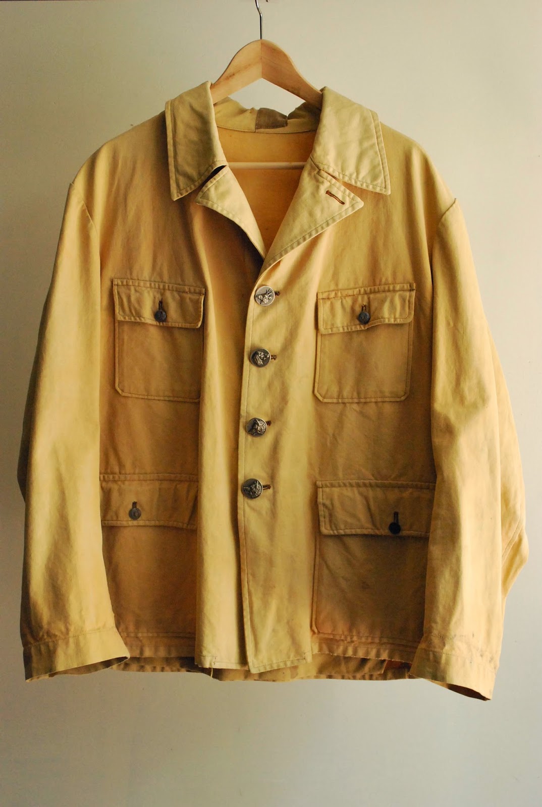 encore: 1940s~1950s cotton duck hunting jacket