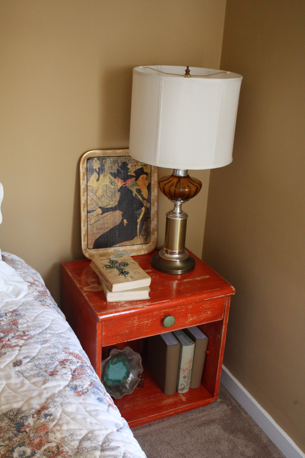 Created in His Image: DIY! Refinished Night Stand