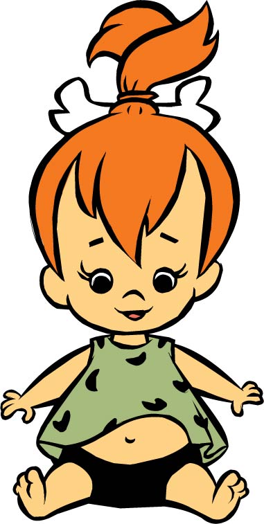 Classic cartoon characters, Favorite cartoon character, Pebbles flintstone