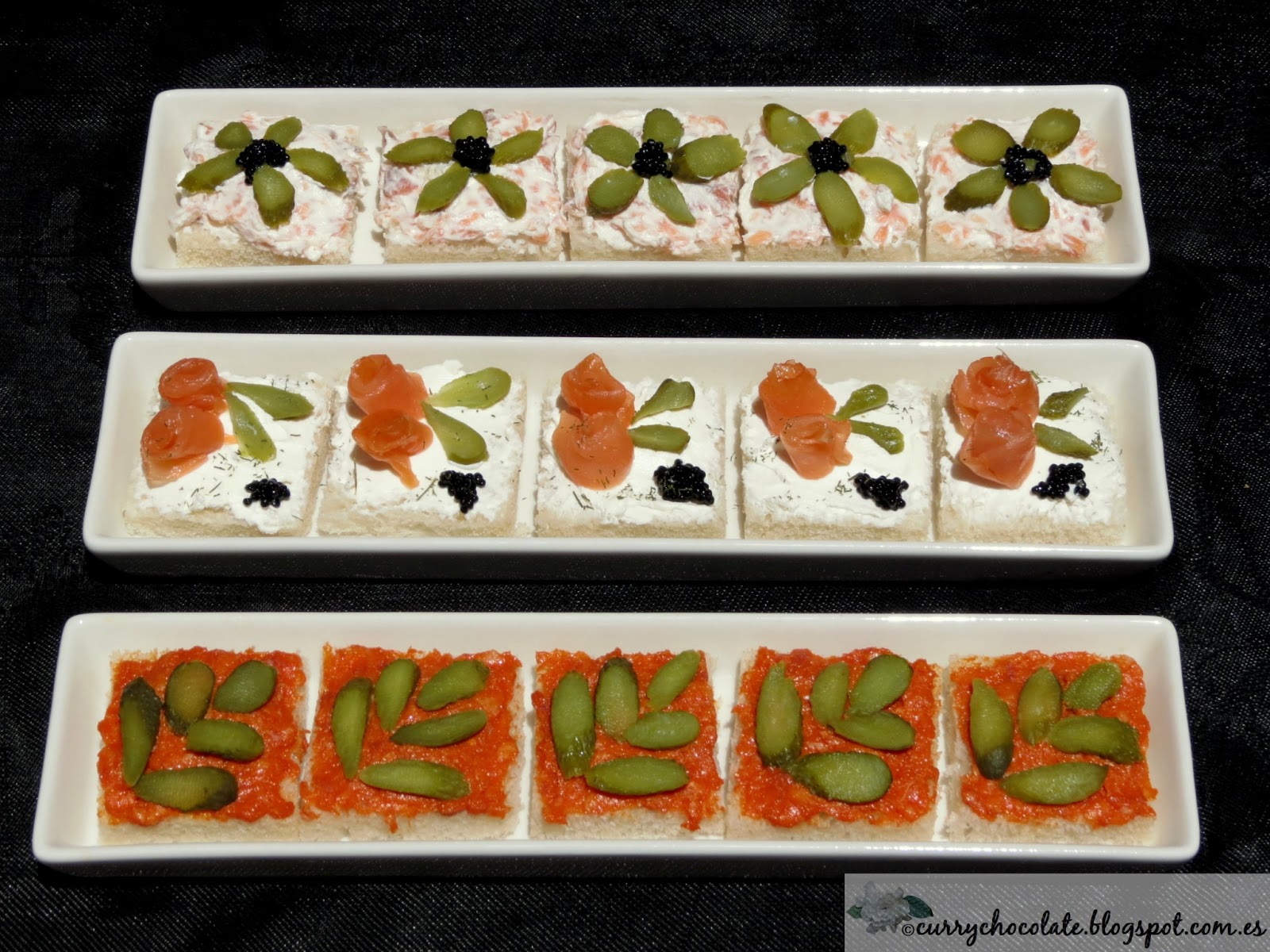 Cooking in English (o intentándolo): Easy canapes - Part 1