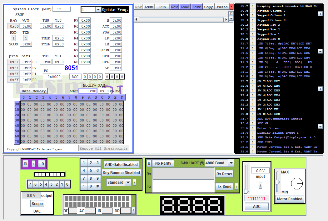 SIMULATOR MIKROKONTROLER 8051 ~ VersusKingQueen